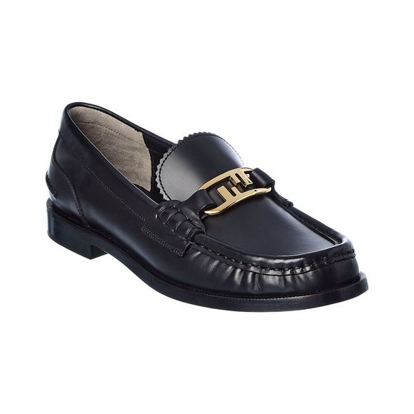 Fendi | Shoes | Fendi Olock Leather Loafer | Poshmark